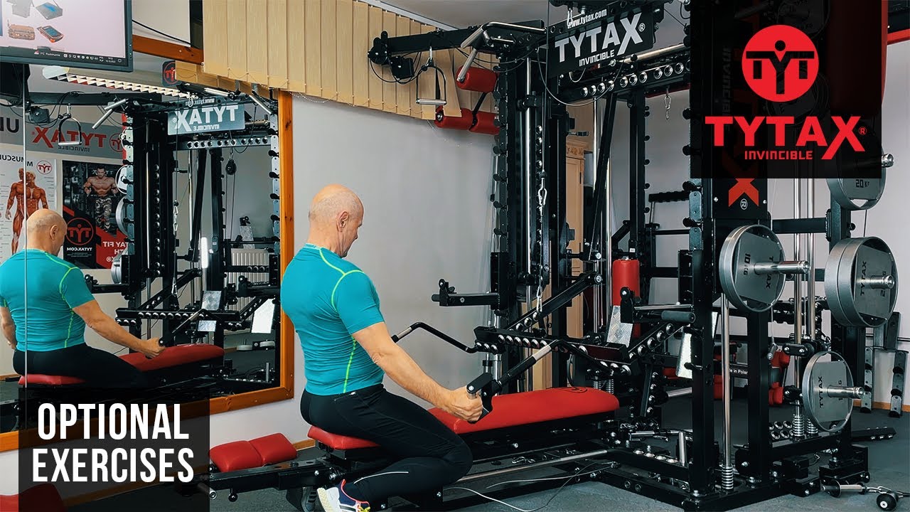 TYTAX® T1-X (Opt. PR-X) | Seated Lever Pullover (Rotary Handles) - YouTube