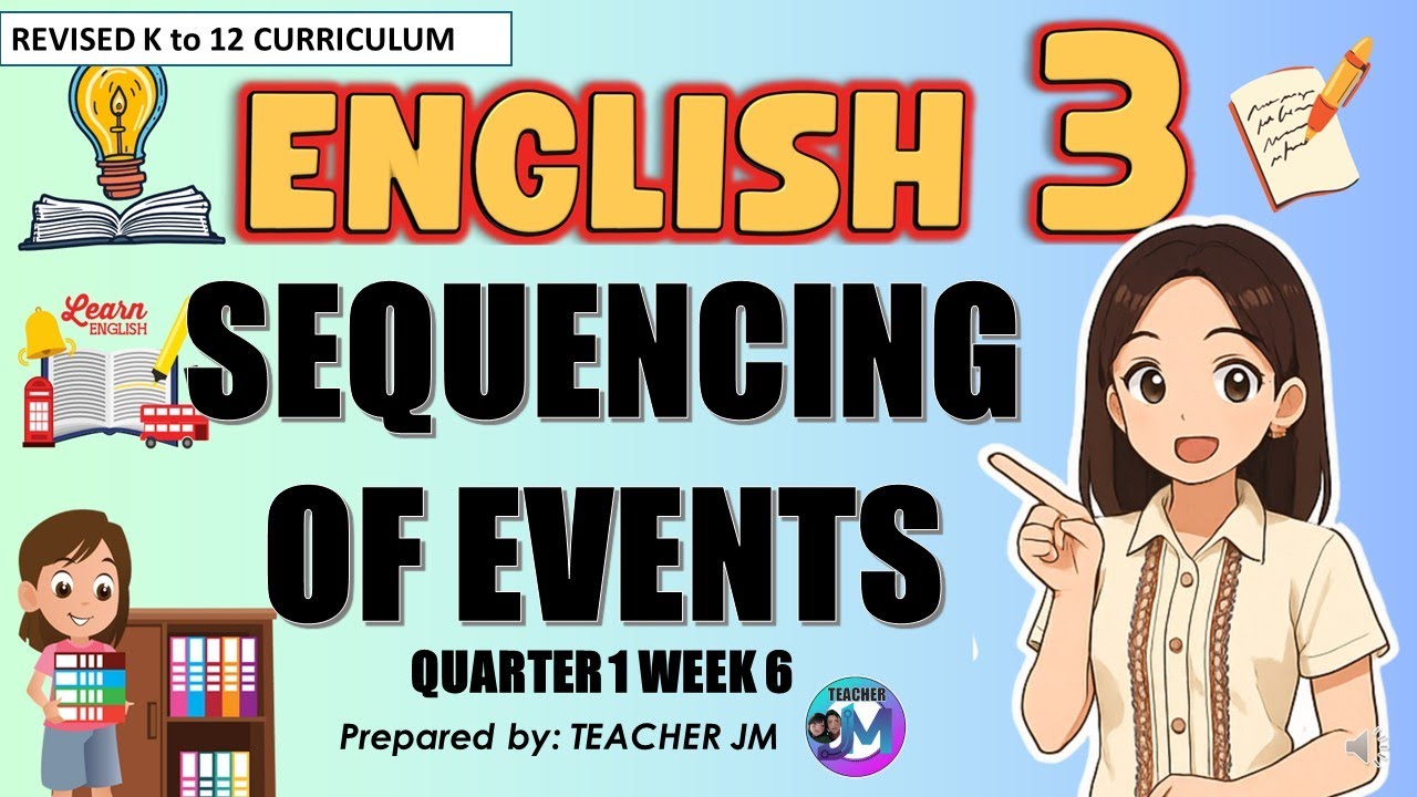 SEQUENCING OF EVENTS ENGLISH 3 QUARTER 1 WEEK 6 REVISED KTO12 ...