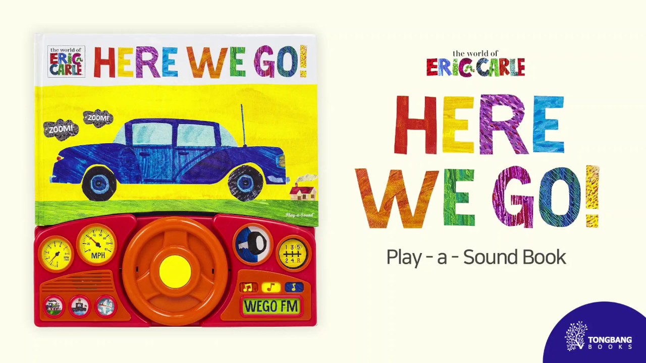 [동방북스] World Of Eric Carle : Here We Go! (Board book, Sound Book) - YouTube