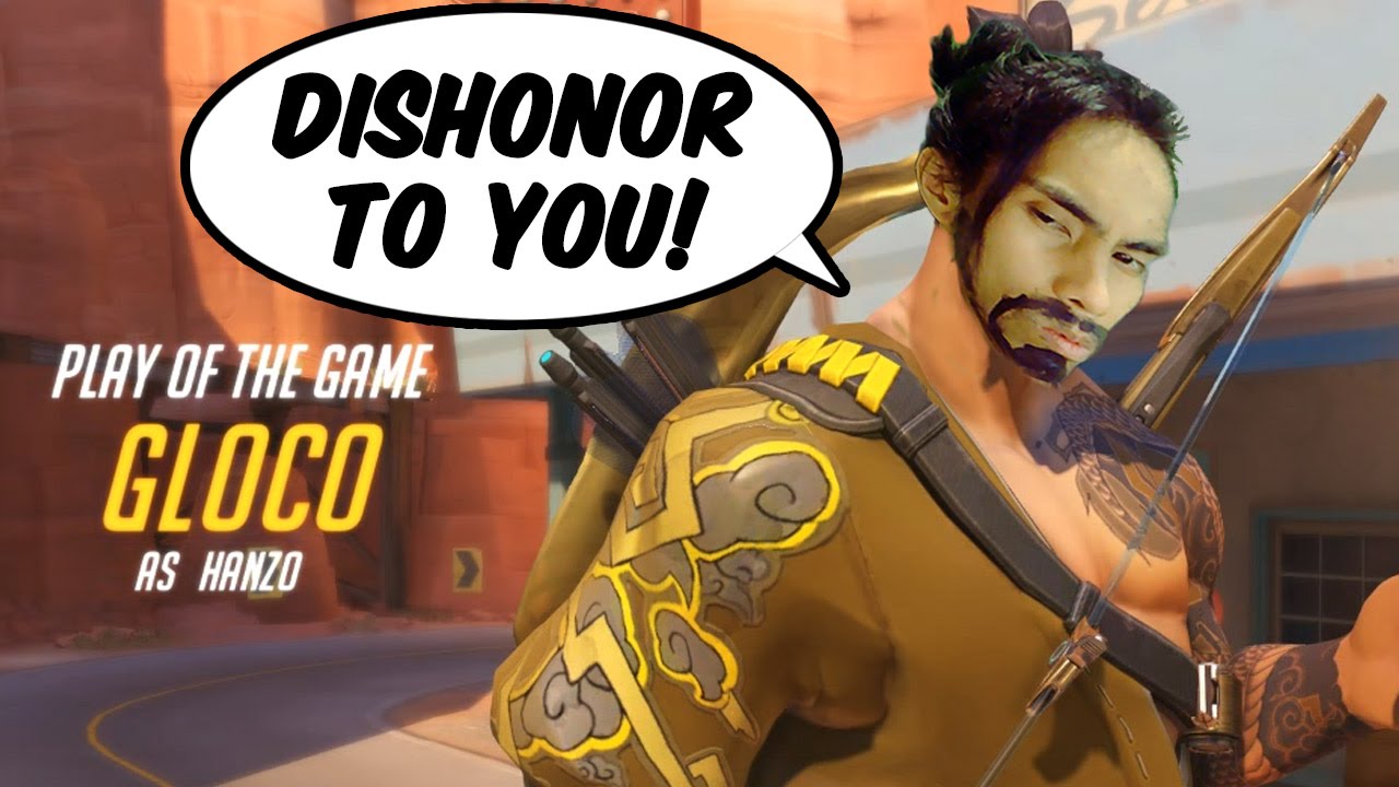 Overwatch: HANZO Gameplay | Best Plays and Funny Moments - YouTube