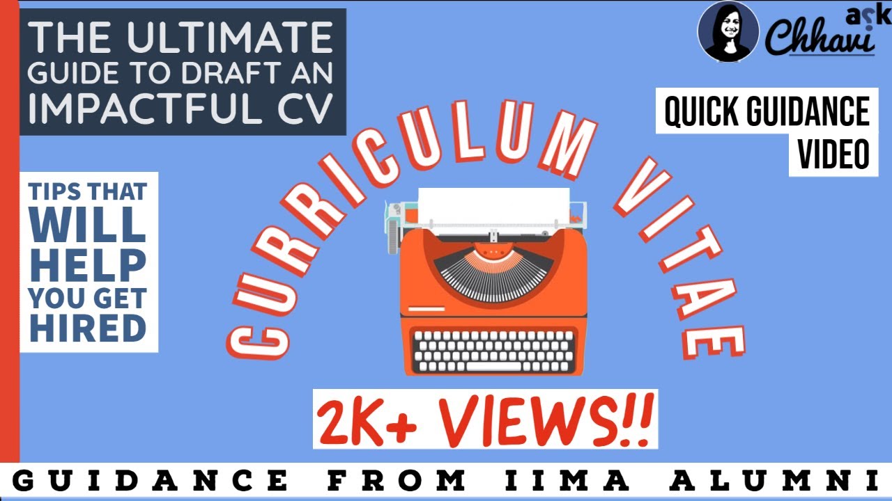 Create an impactful CV / resume for more effective job applications ...