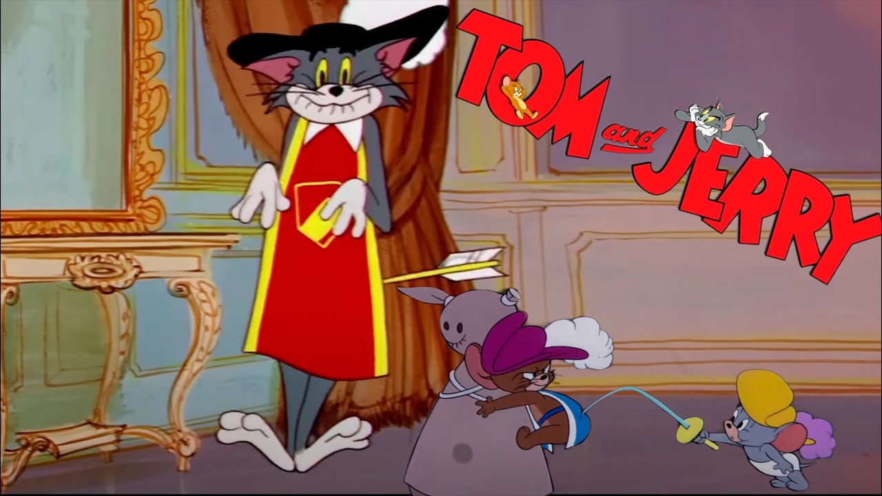 Tom & Jerry Musketeers Coloring for kids - YouTube