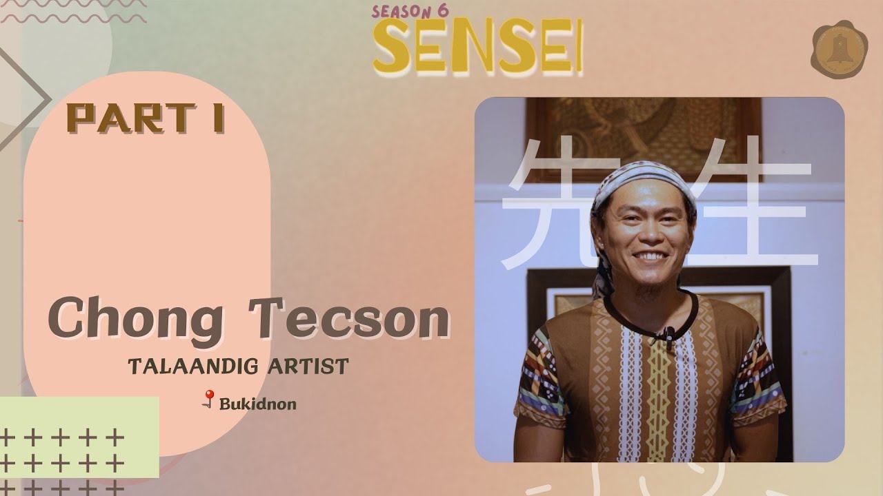 Sensei | Chong Tecson, Soil Artist sa Bukidnon - YouTube