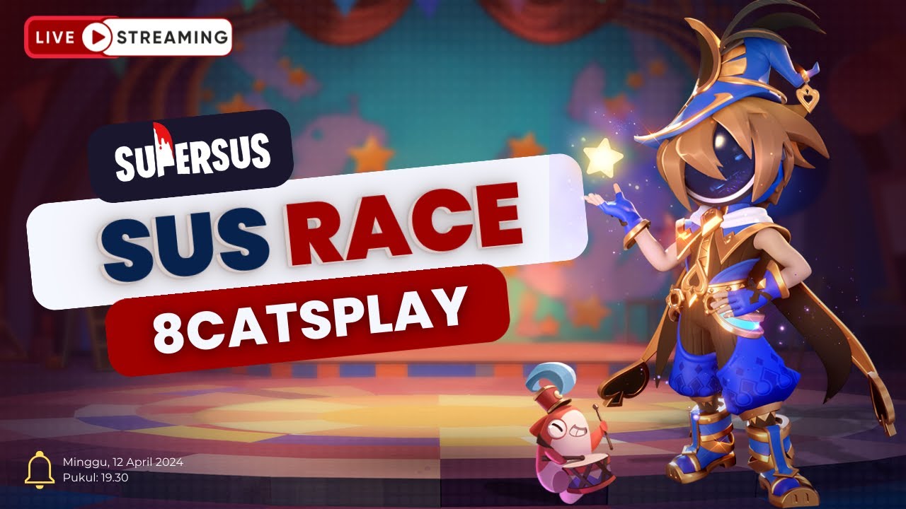 🔴LIVE -SUPER SUS RACE EVENT PART 2 & MABAR SUPER SUS - SUPER SUS - YouTube