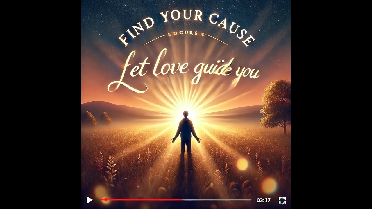 "Find Your Cause and Let Love Guide You" - YouTube