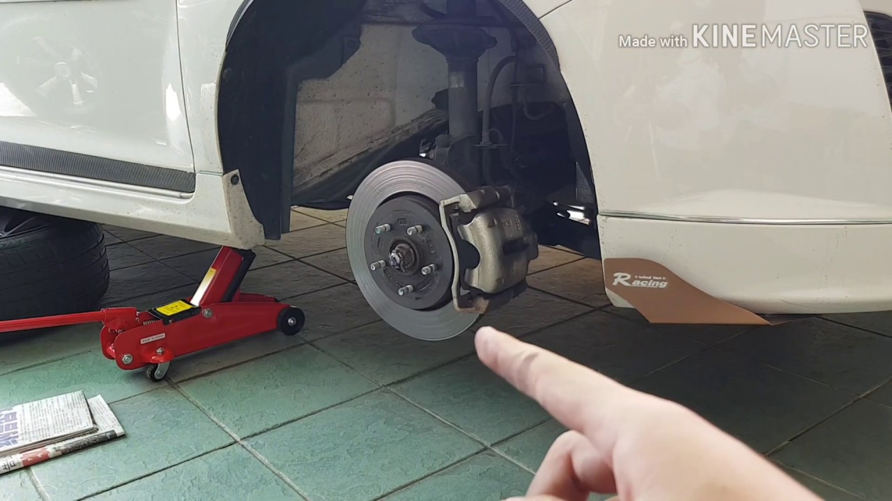 Proton exora custom brake caliper - YouTube