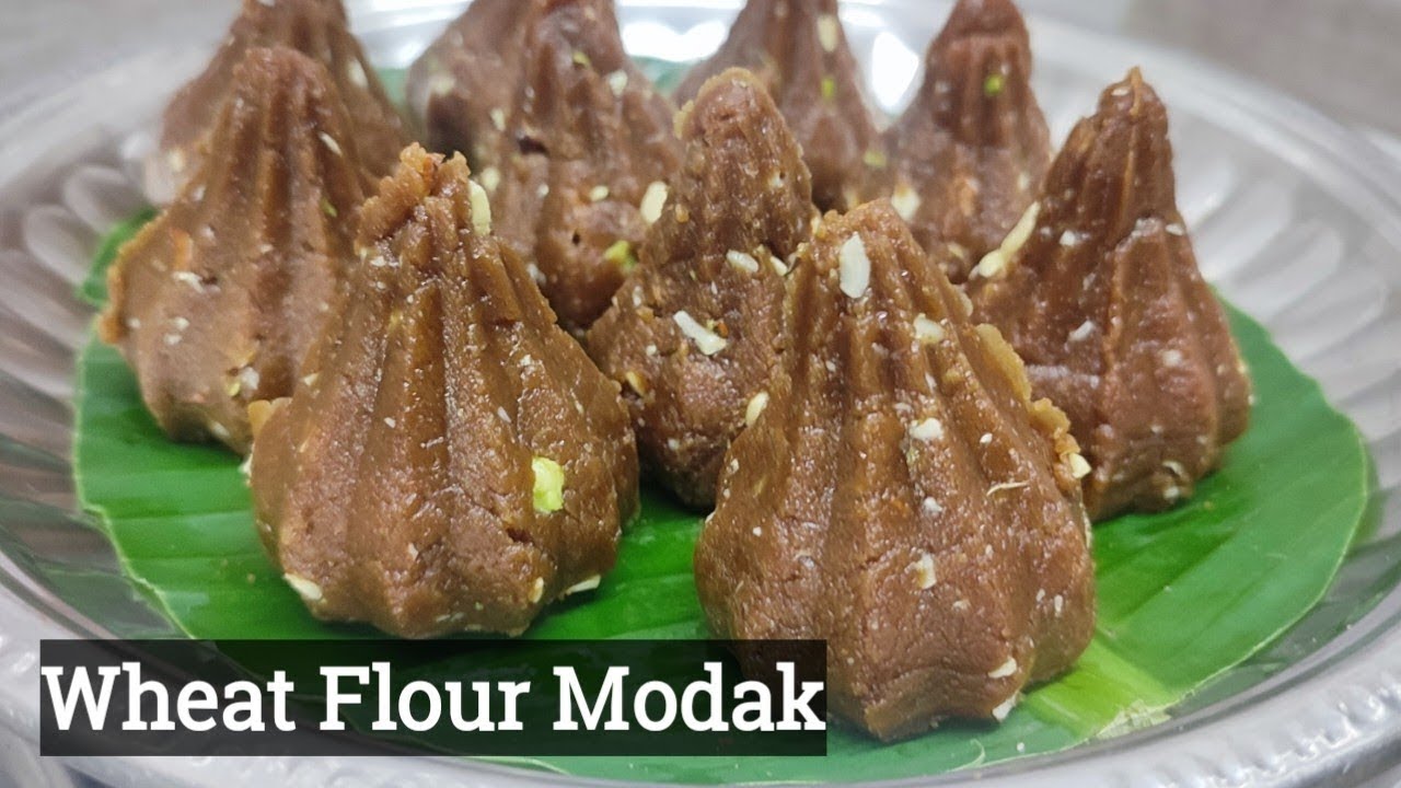 Wheat Flour Modak | Simple Modak recipe I how to make wheat flour modak ...