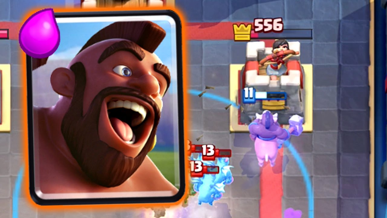 Clash Royale - NEW Hog Rider Deck! - YouTube
