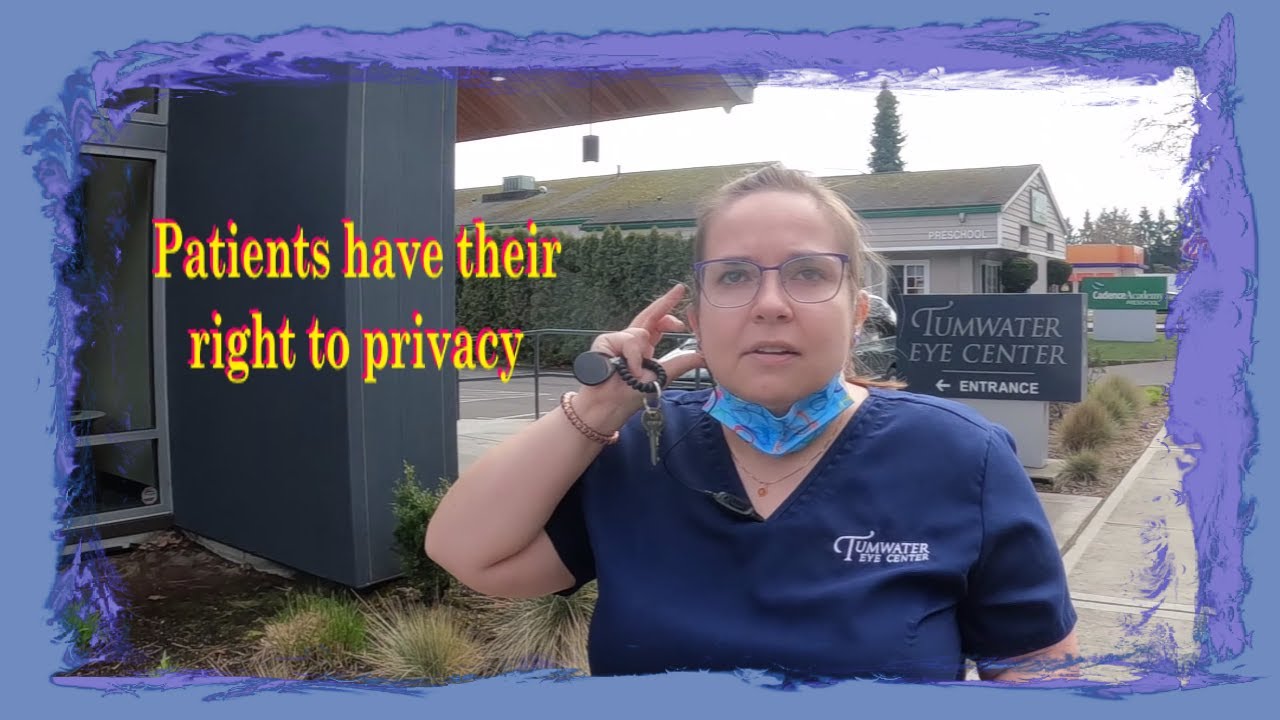 *Patients have their rights to privacy* in public... - YouTube