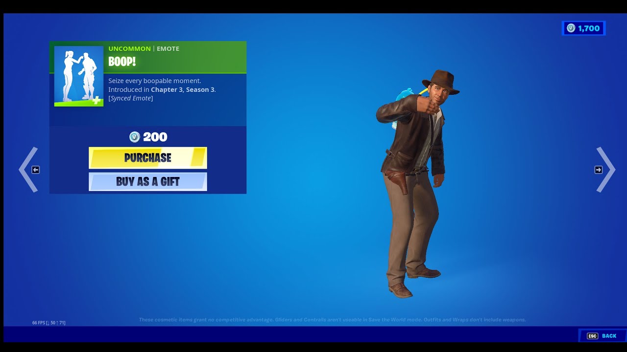 Fortnite Item Shop *NEW* BOOP! EMOTE! [2nd August, 2022] - YouTube