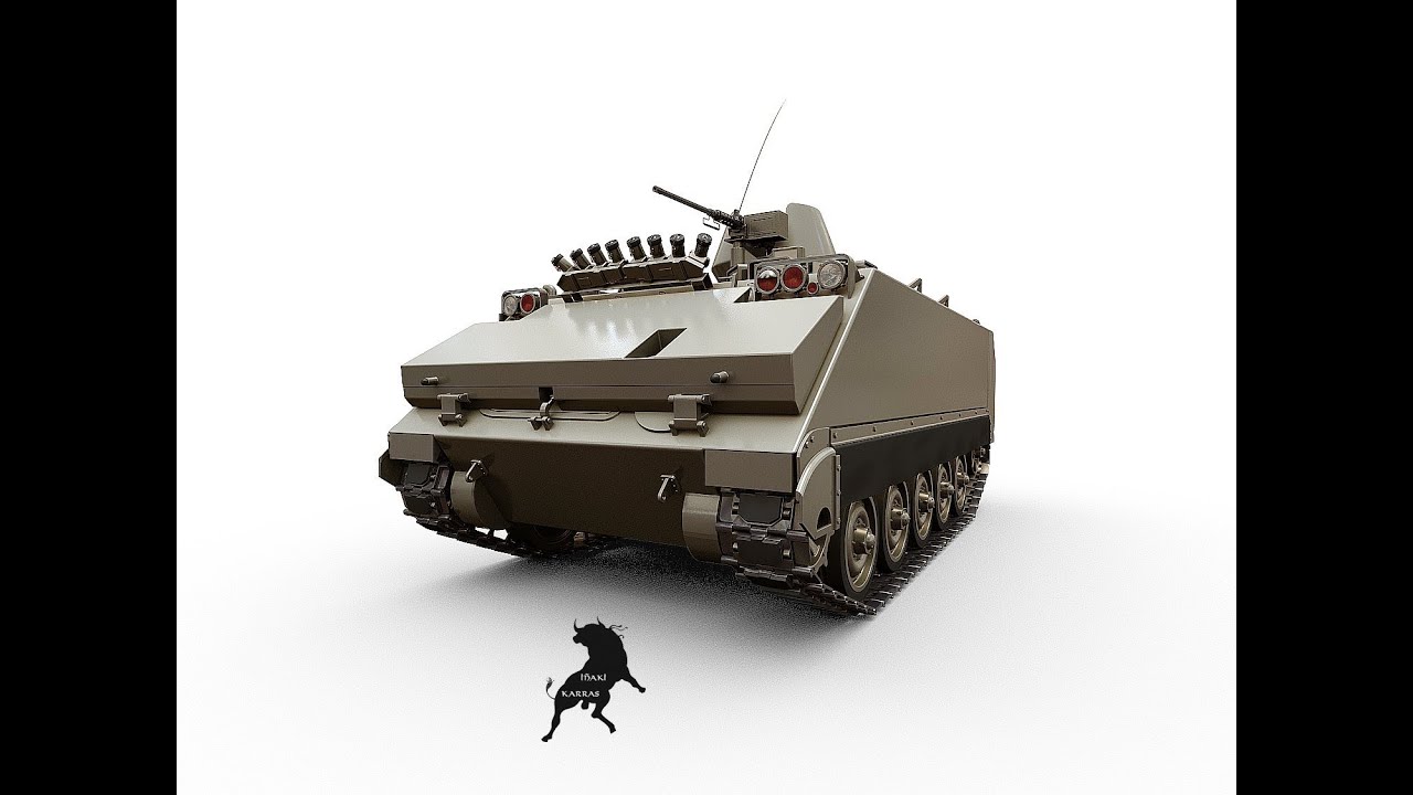 3D Model M113 Turkish Army version at 3DExport.com - YouTube