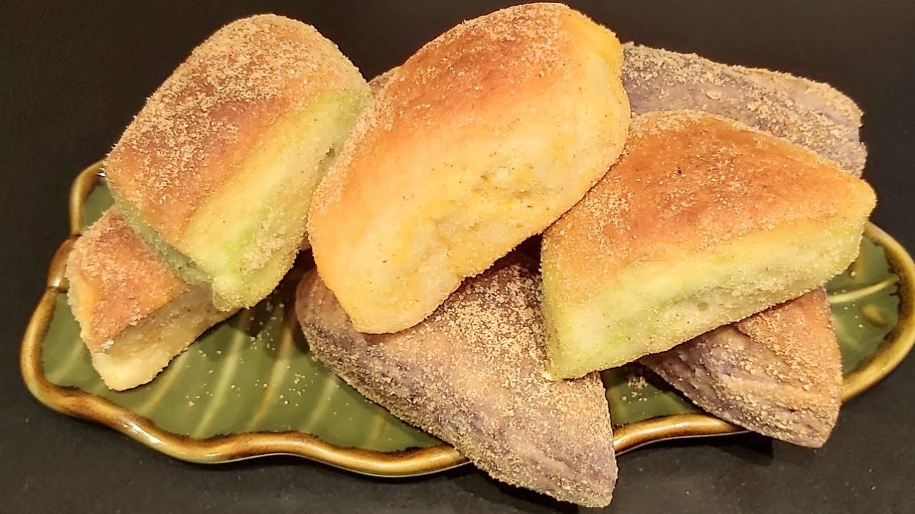 how to make TRI-flavored pandesal🥐 - YouTube