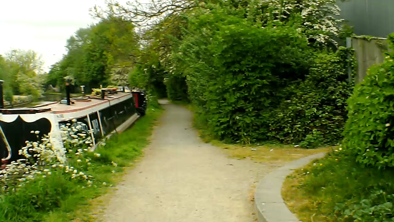 grand union canal west drayton to cowley lock - YouTube