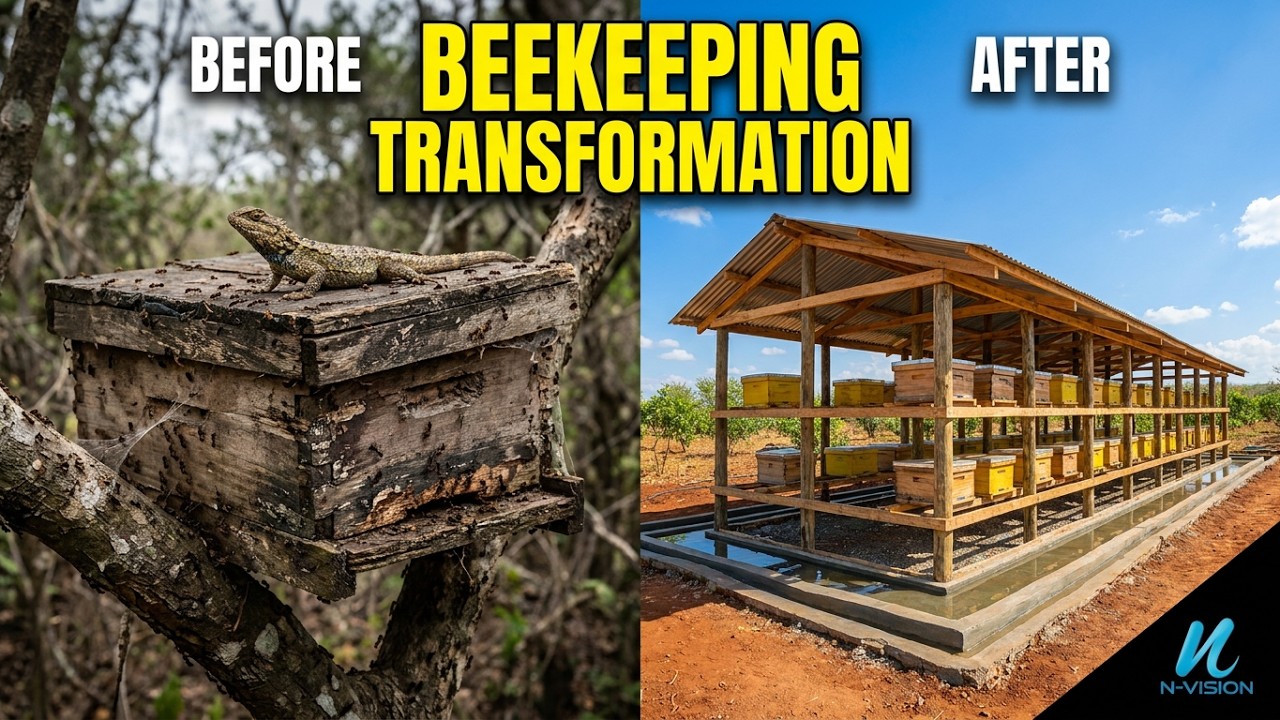 EP. 15 How to build a Modern Apiary for Honey Bees: Step-by-Step Guide ...