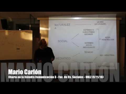 Mario Carlón en Sociales UNLZ - YouTube