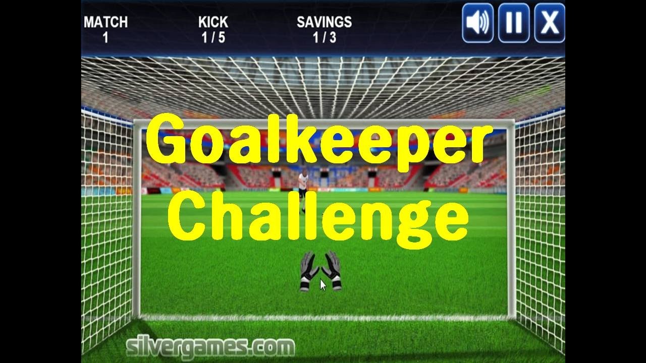 (스포츠게임) 골키퍼가 되어보자!!! Goalkeeper Challenge - YouTube