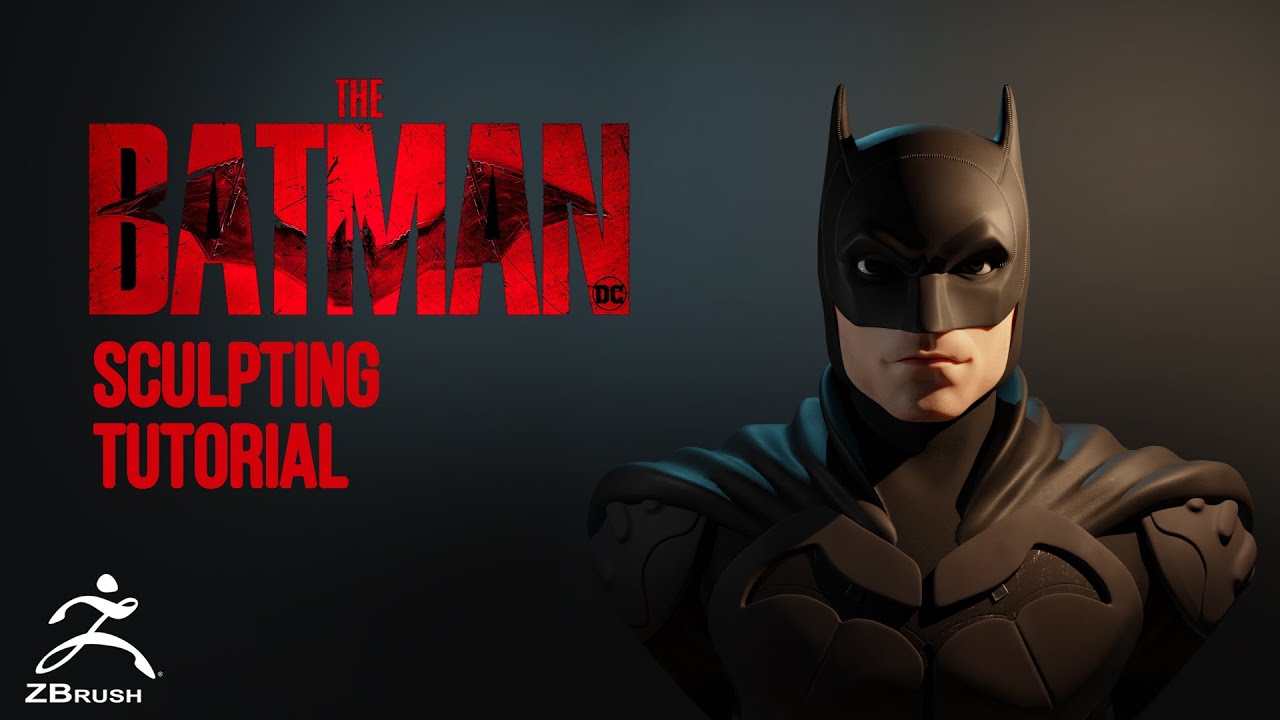 Zbrush Sculpting the Batman full Zbrush Tutorial!! - YouTube