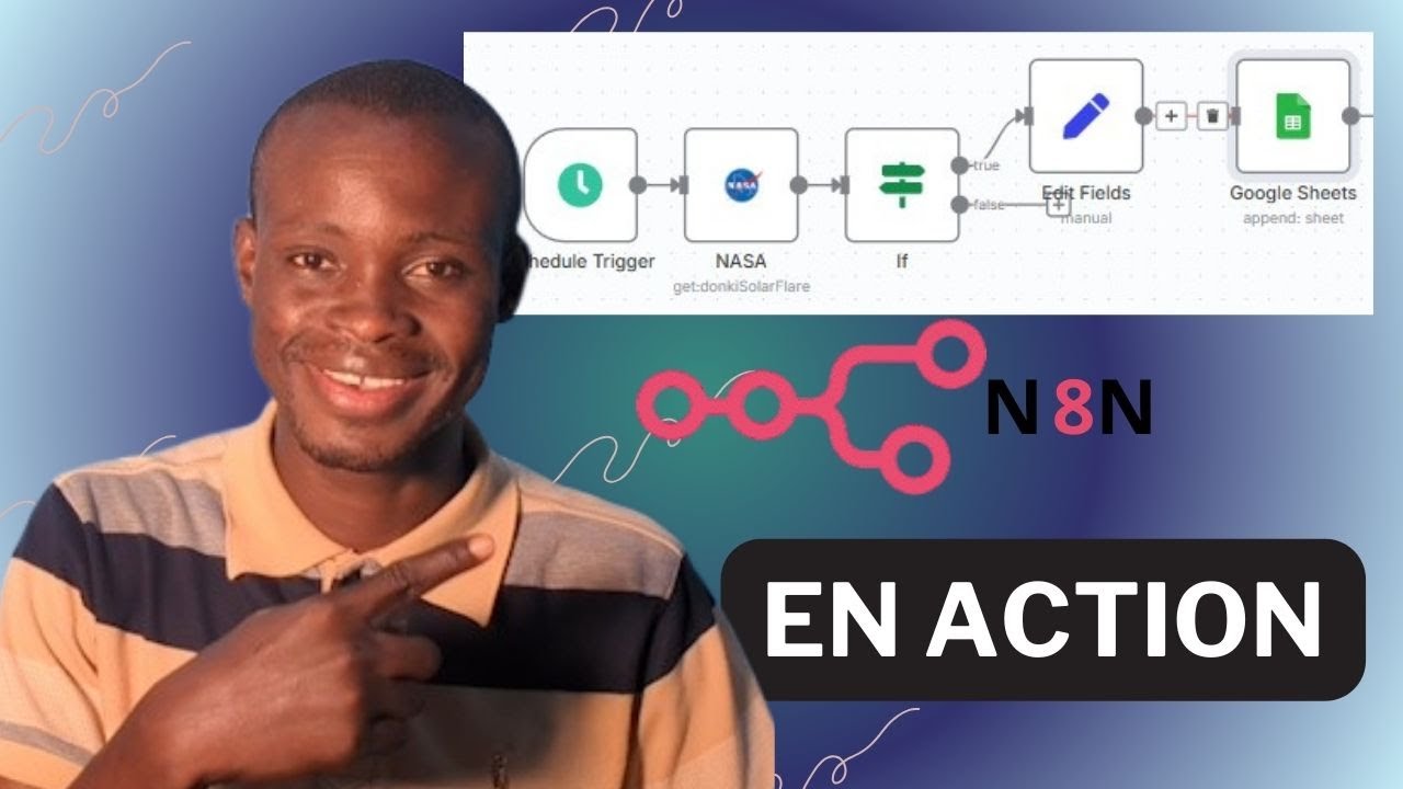 Débuter en Automatisation avec n8n: Mon premier workflow [ultra simple] - YouTube
