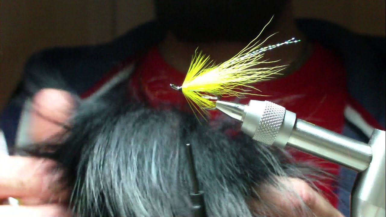 tying salmon flies " Posh Tosh" - YouTube