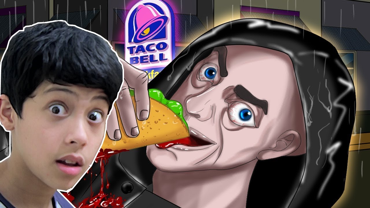 I Dare You to Watch me React to This Taco Bell Horror Animated Story ...