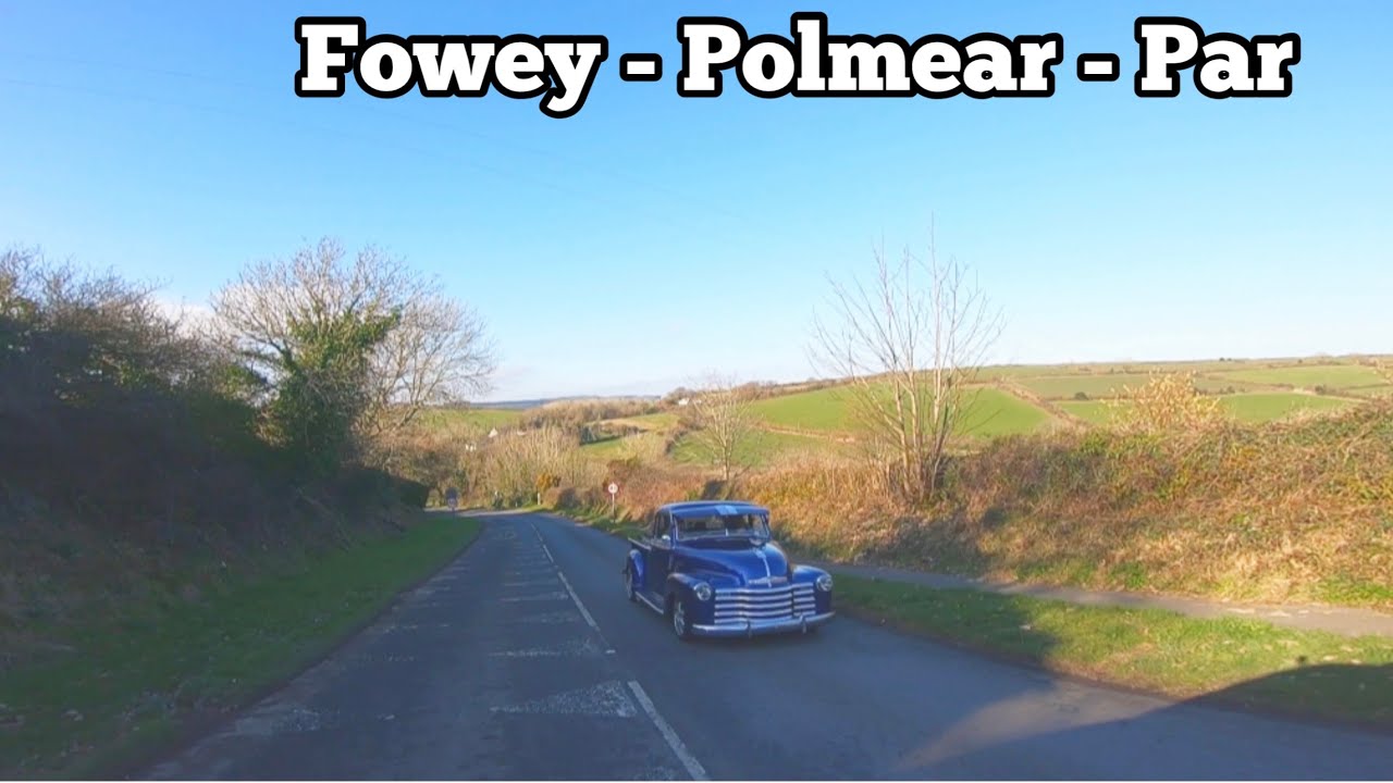 A drive with us production 12/02/23 Fowey - Polmear - Par A3082 South ...