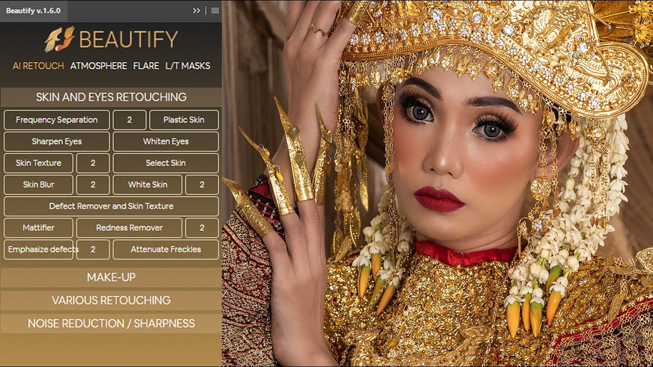 Editing Simple Poto Portrait dengan Plugin Beautify panel #1 - YouTube