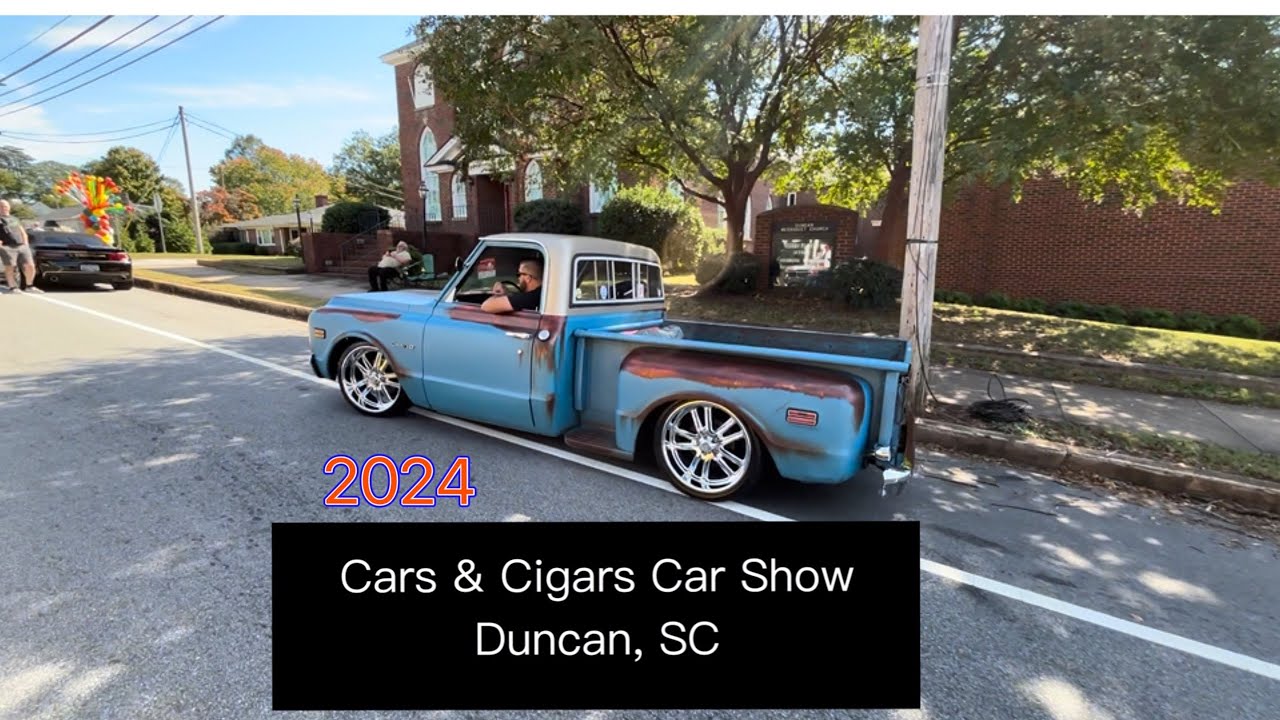 Cars & Cigars Car Show in Duncan, SC! Hosted by Flatwood Customs! - YouTube