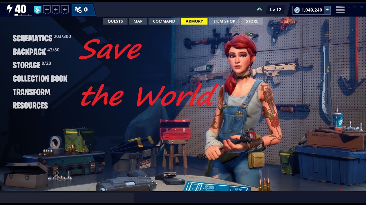 Fortnite: Save the World - Gameplay...First time play - YouTube