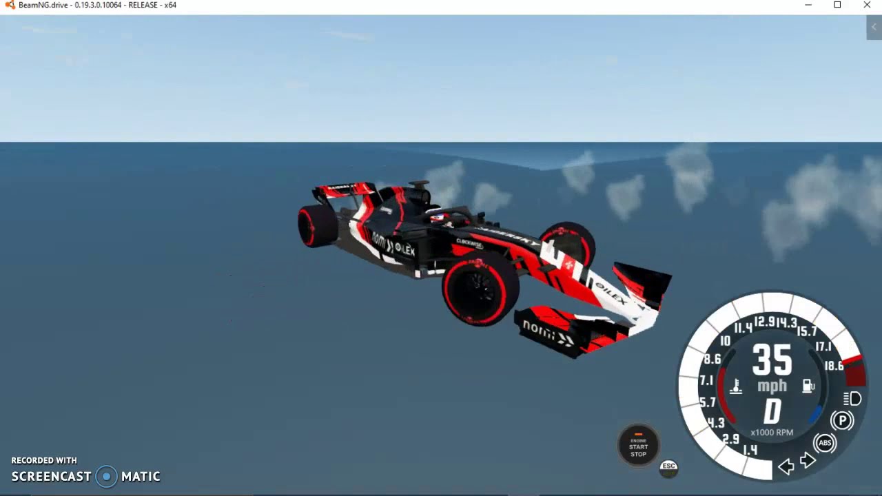 F1 2020 Vs F1 2013 BeamNG Drive - YouTube