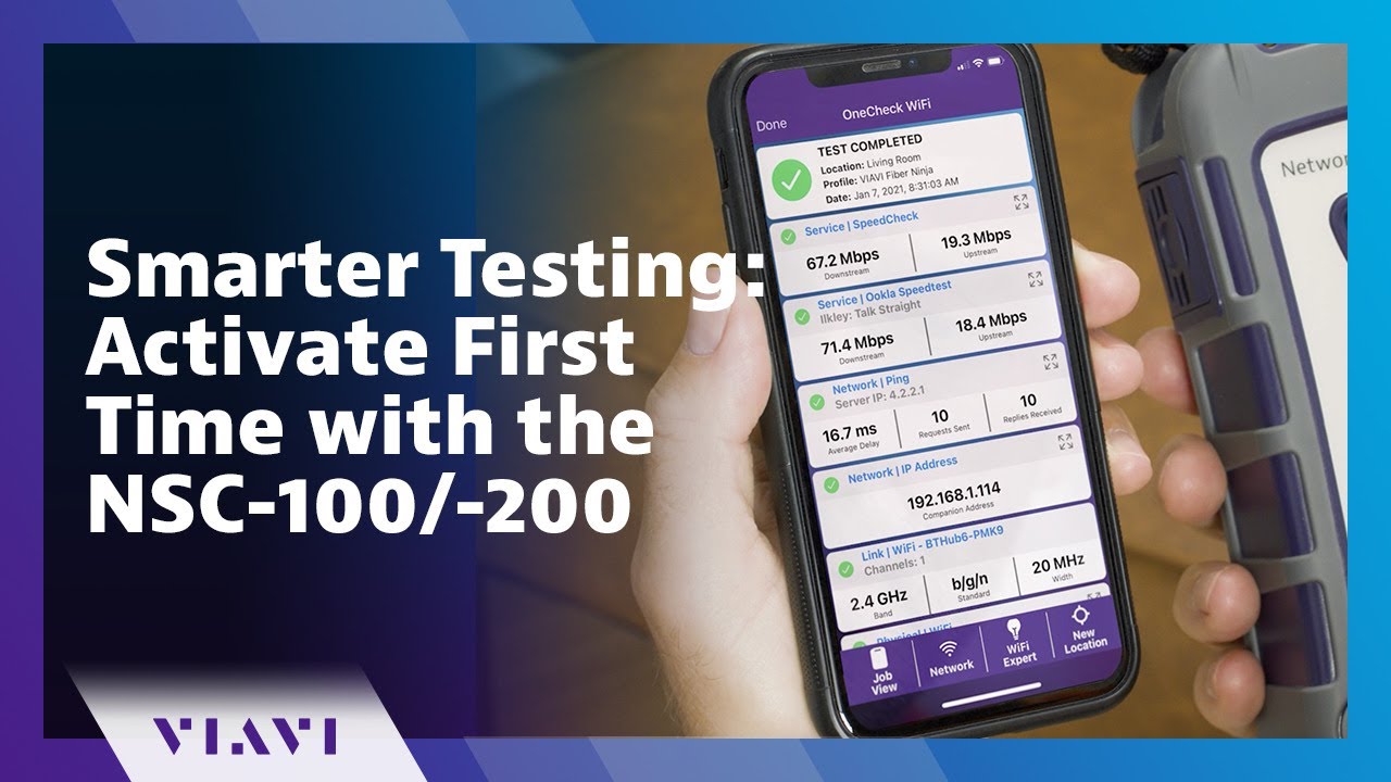 Smarter Testing: Activate First Time with the NSC-100/-200 - YouTube