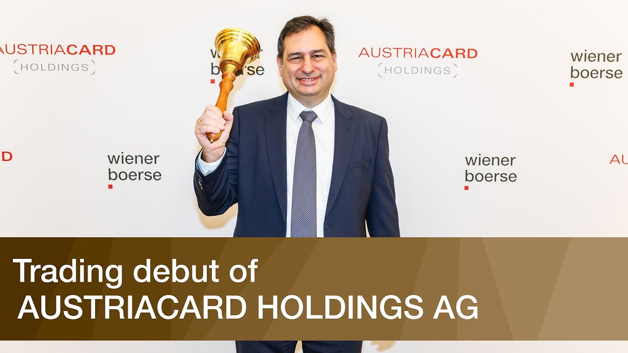 Trading debut of AUSTRIACARD HOLDINGS AG - YouTube