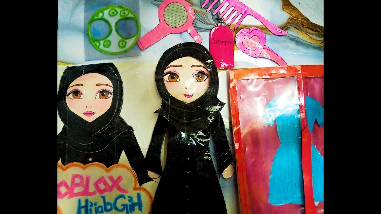 [Paper Diy💄] Hijab girl Blind Bag #papercraft - YouTube
