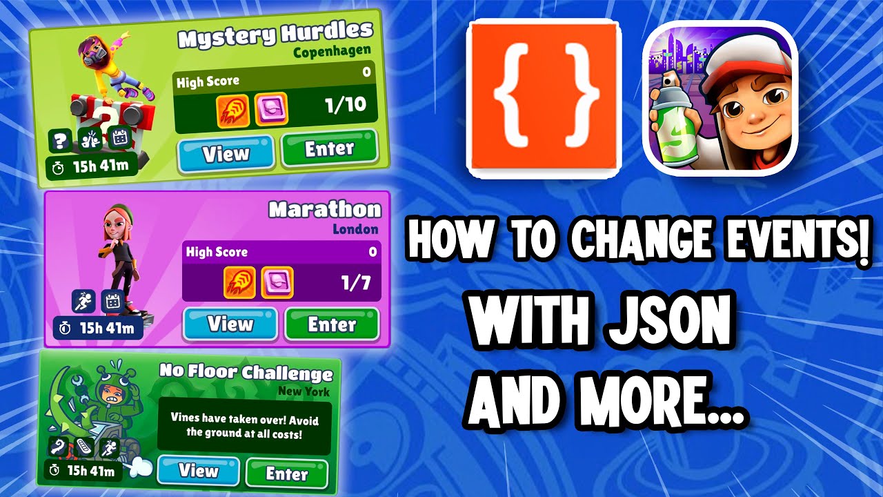 How To Make Changes To Events and More!!! in Subway Surfers! TUTORIAL ...