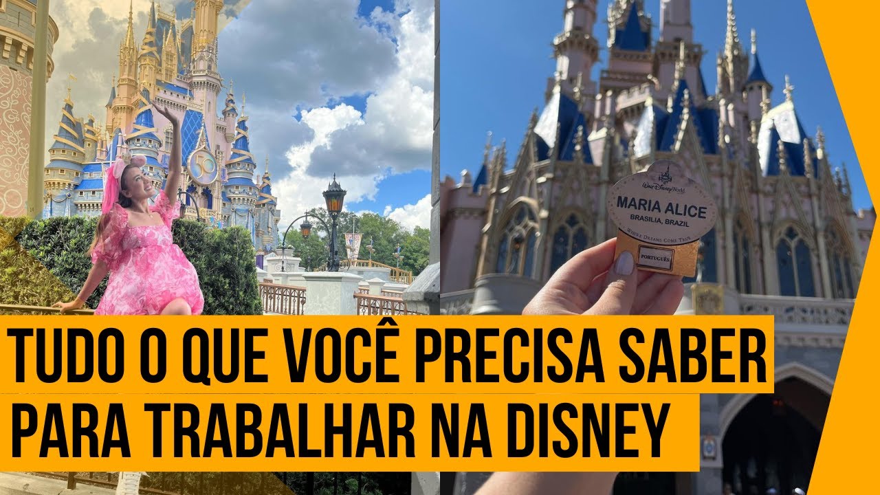 Como é trabalhar na DISNEY? Maria Alice Melo #70 - YouTube