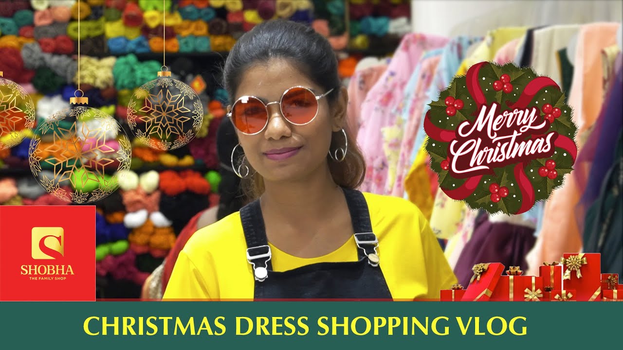 DRESS SHOPPING VLOG | SHOBHA TEXTILES | Thiruvanmiyur - YouTube