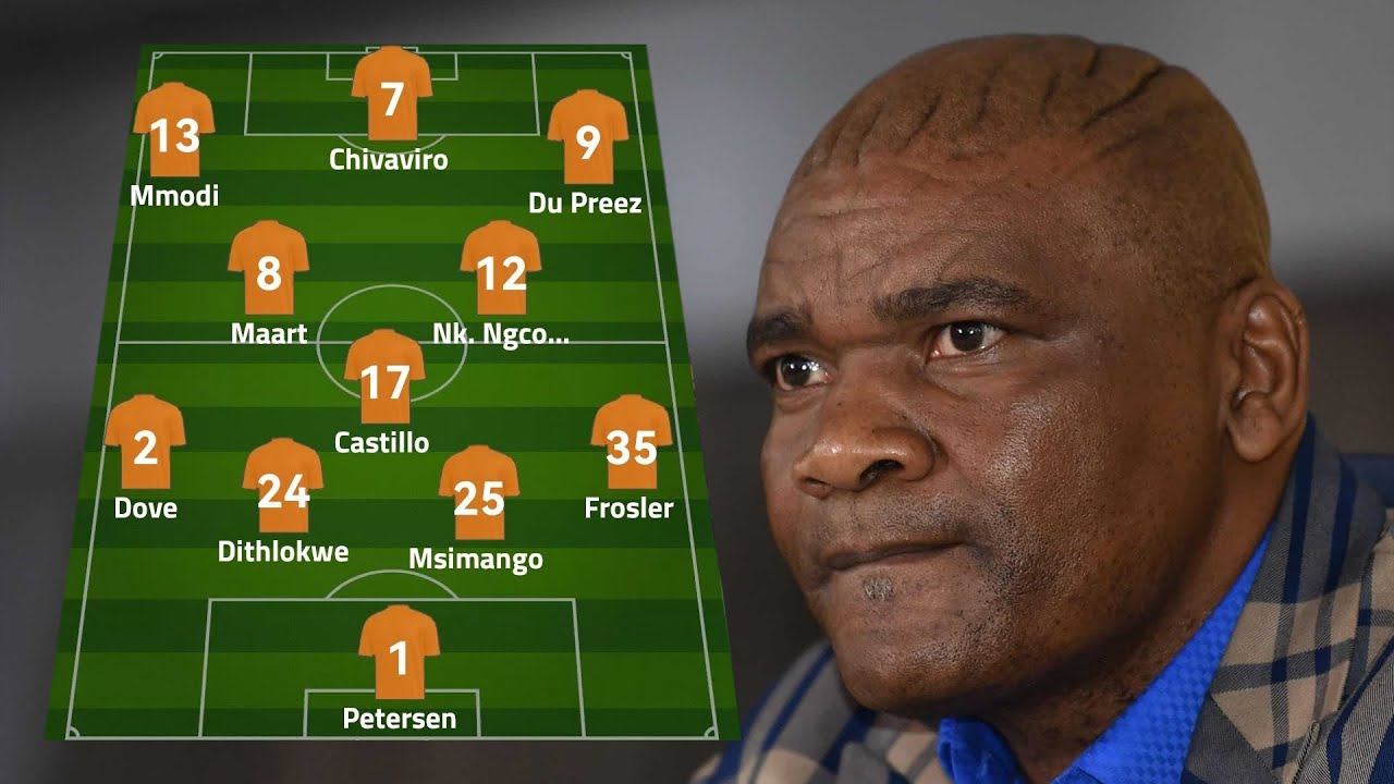 CHIEFS LINE UP WITH NEW PLAYERS, KAIZER CHIEFS, DStv PREMIERSHIP - YouTube