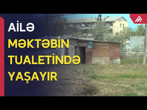 Məcburi köçkünə məktəbin sanitar qovşağını ev adı ilə kim satıb? - APA TV