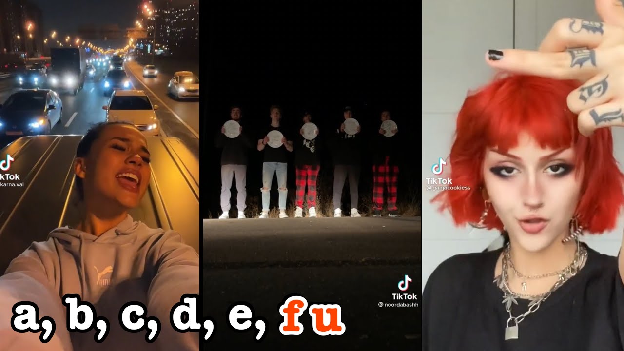 a, b, c, d, e, f u~tik tok - YouTube