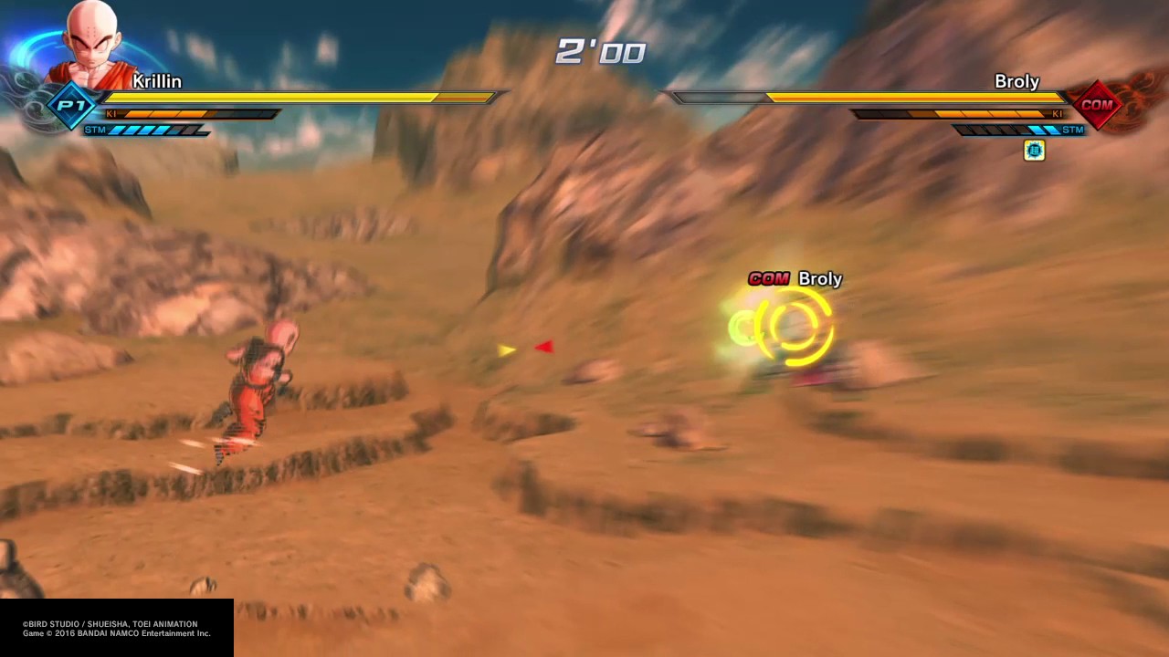 DRAGON BALL XENOVERSE 2: Krillin vs Broly - YouTube