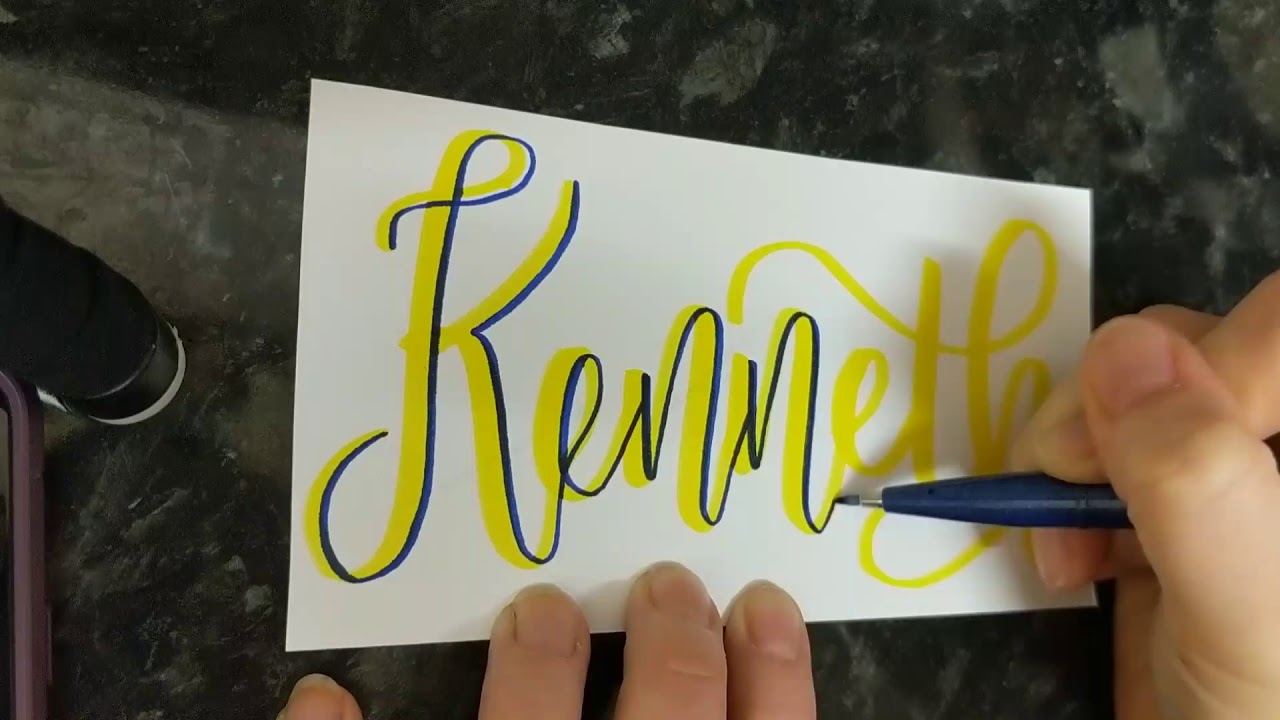 Kenneth Lettering