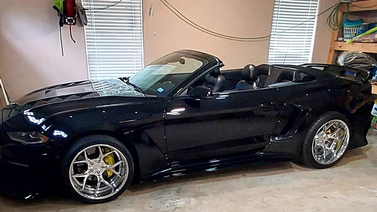 widebody Mustang project - YouTube