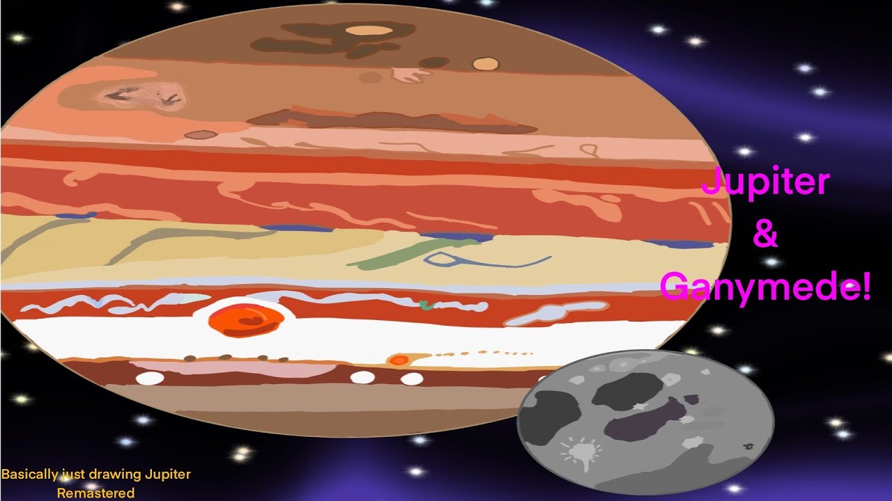 Drawing Jupiter and Ganymede- (Remastered) - YouTube