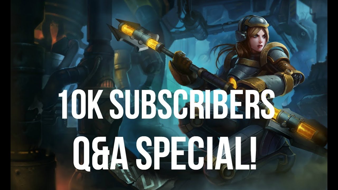 League of Legends - Steel Legion Lux Mid - 10K Subscribers Q&A Special ...