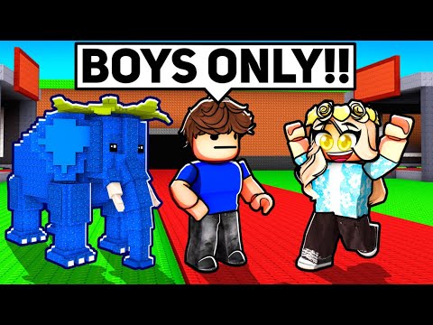 Sneaking Into A BOYS ONLY Server In Steal A Brainrot - YouTube