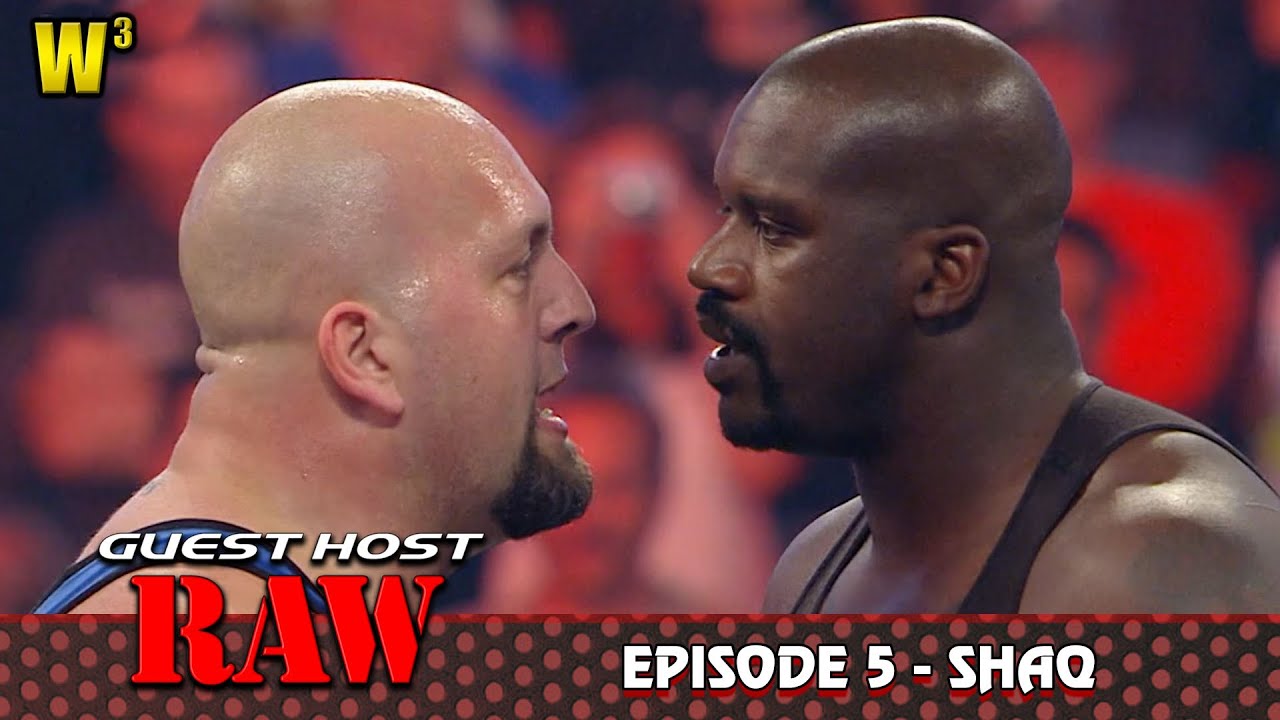 Shaq Steps Up to The Big Show | Guest Host Raw #5 - YouTube