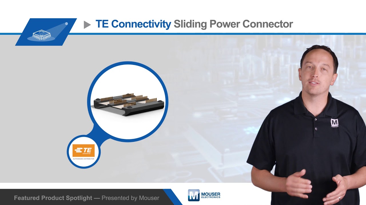 TE Connectivity Sliding Power Connector — Featured Product Spotlight ...