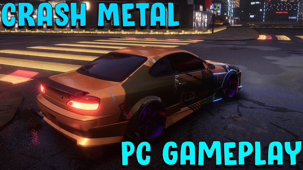 CrashMetal Cyberpunk | PC Gameplay - YouTube
