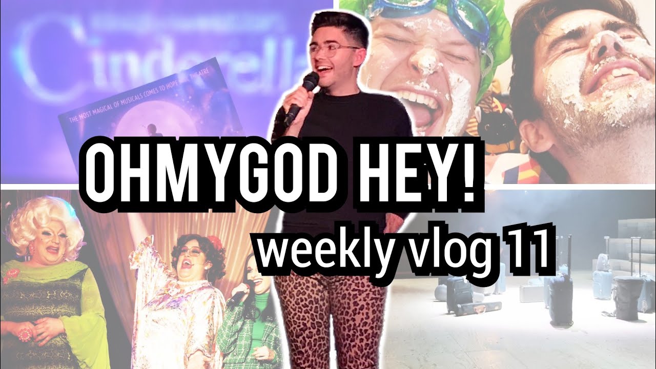 weekly vlog 11 | I was in a drag show?! Myra Dubois, Doubtfire ...