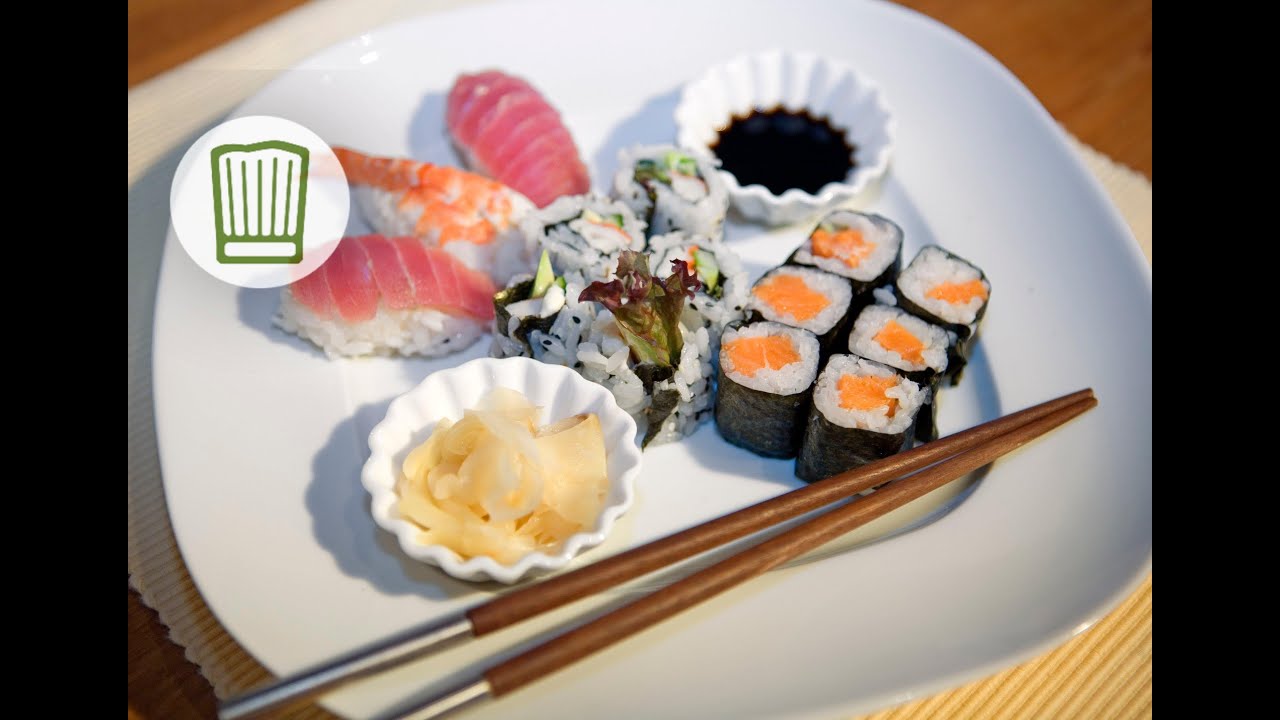 Sushi Variationen #chefkoch - YouTube