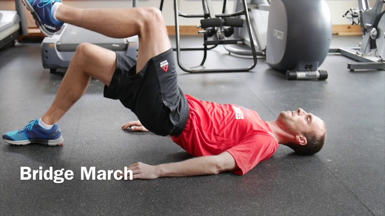 Marching Hip Bridge - YouTube